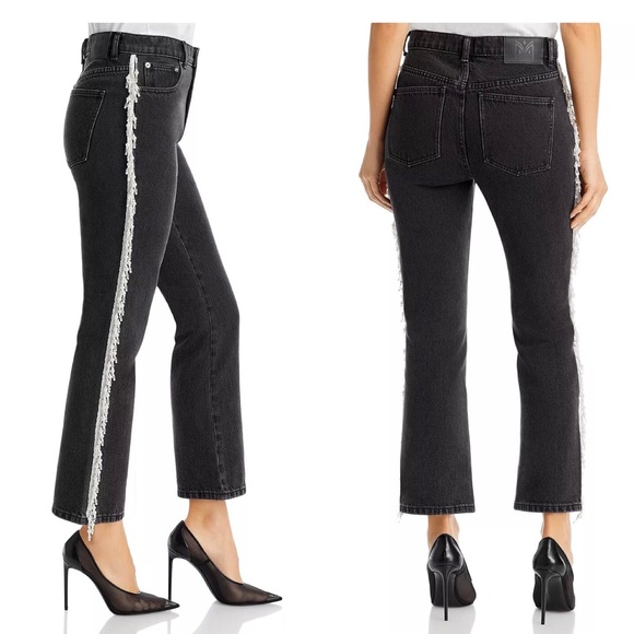 Milly | Jeans | Milly Gineen Faux Pearl Fringe Jeans | Poshmark